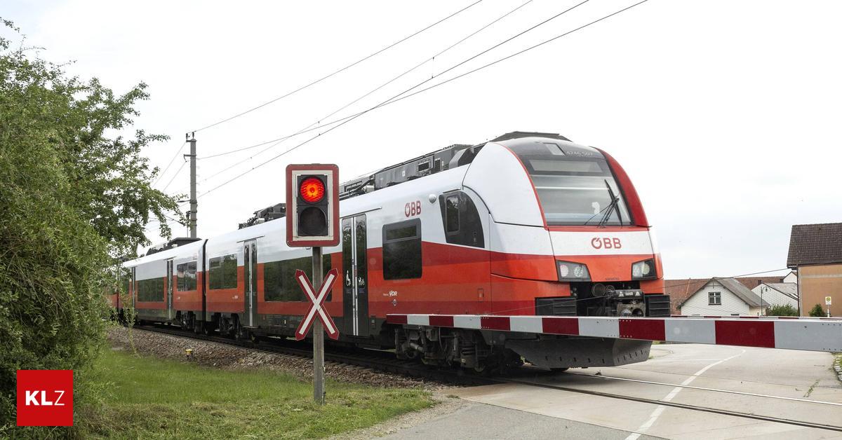 Radfahrer übersieht Zug am Wörthersee und wird tödlich verletzt